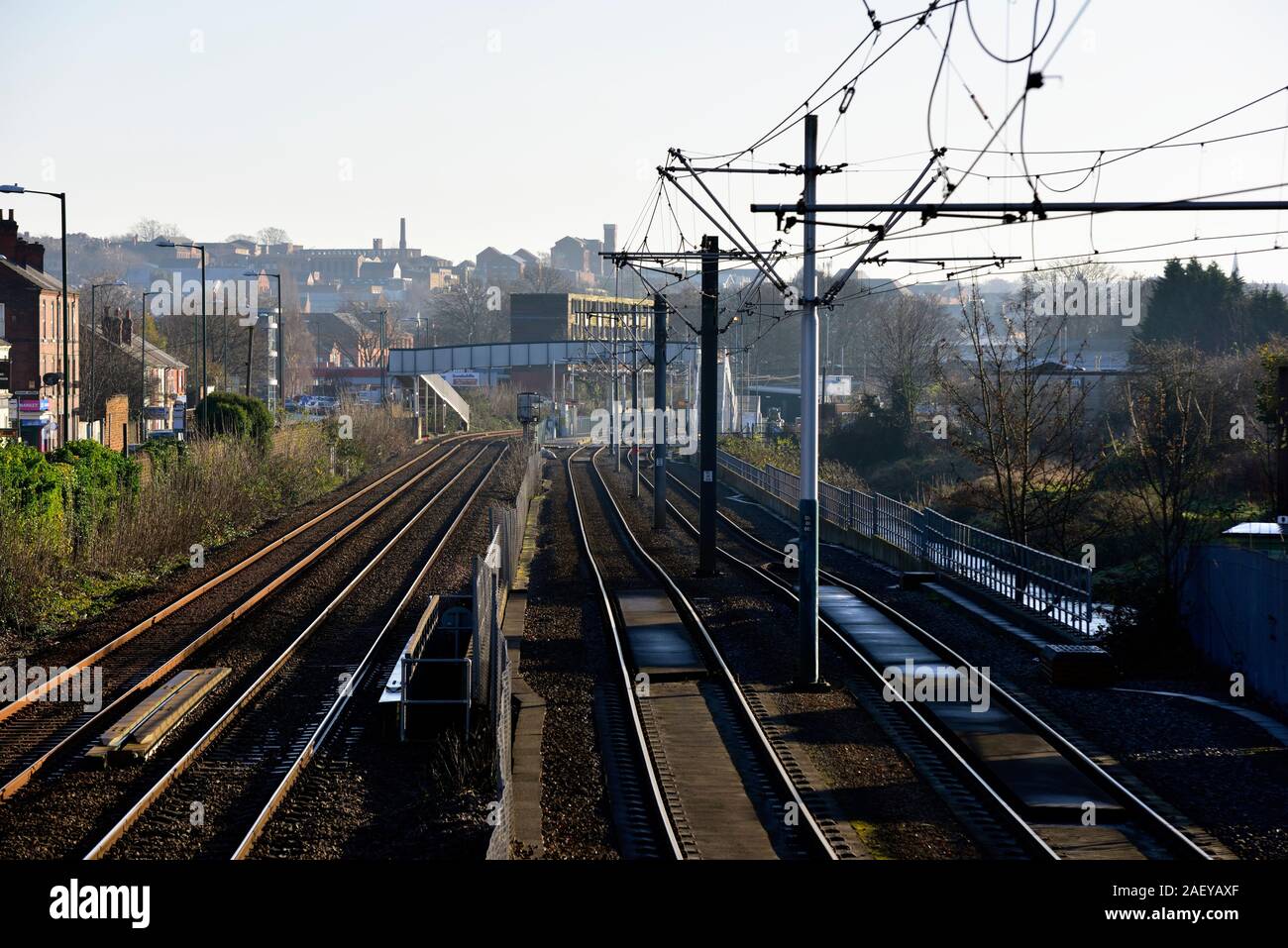 Catenary system hi-res stock photography and images - Alamy