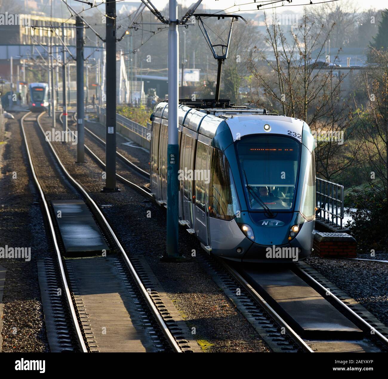 Overhead tram wiring hi-res stock photography and images - Alamy