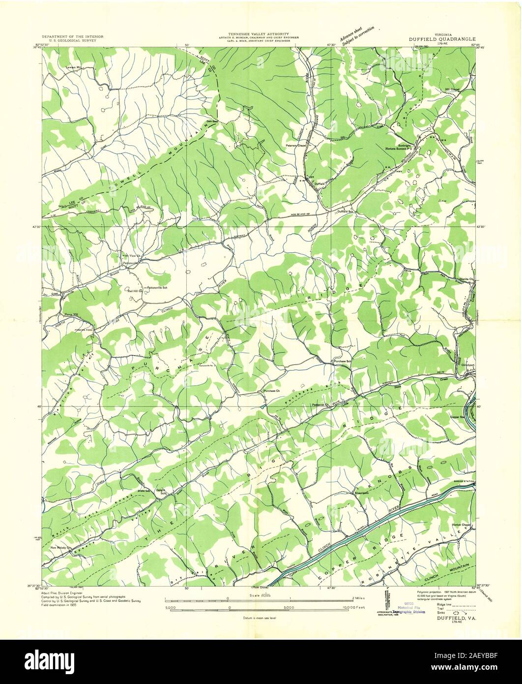 Map of duffield hi-res stock photography and images - Alamy