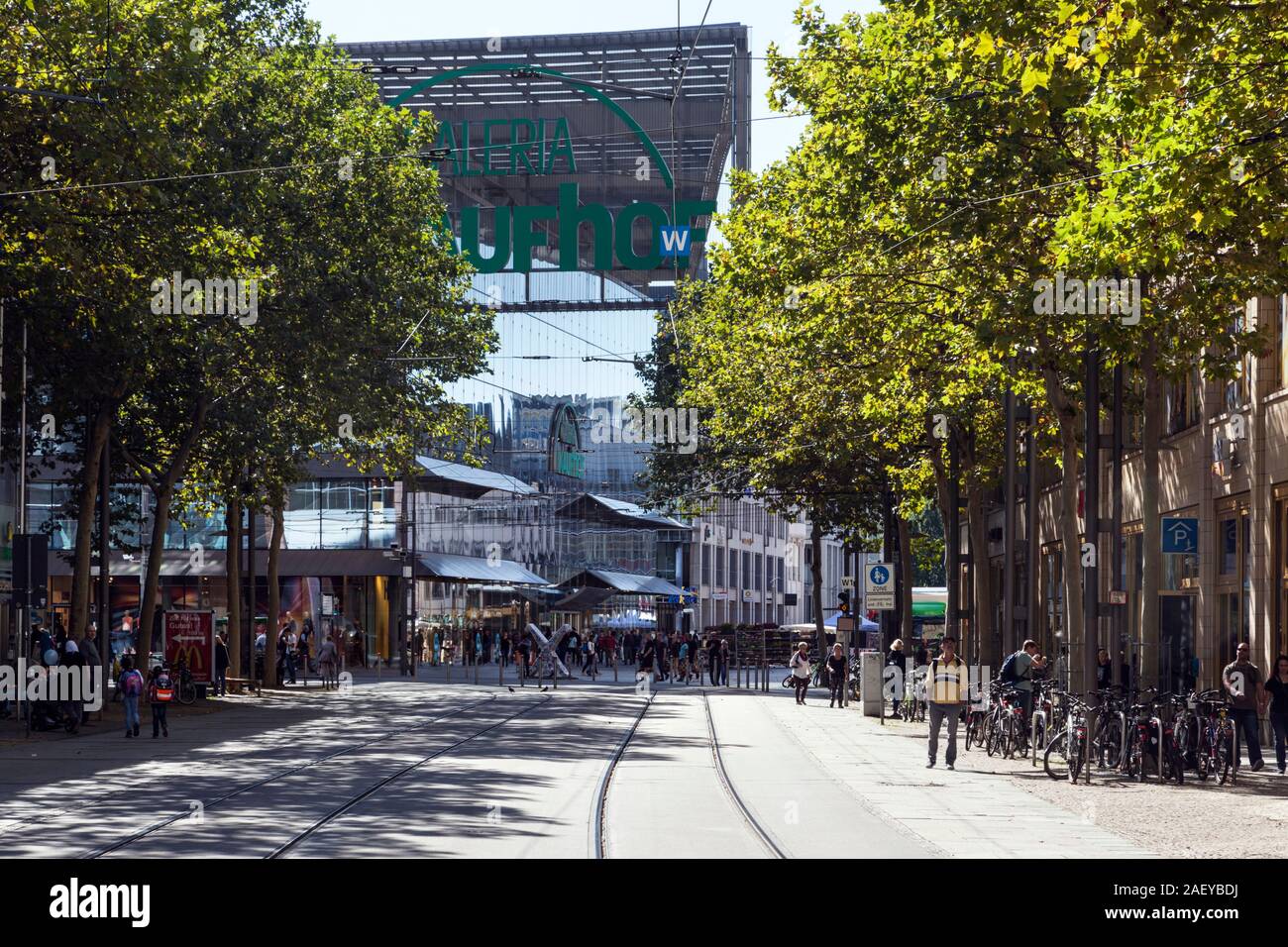 Chemnitz city center Stock Photo - Alamy