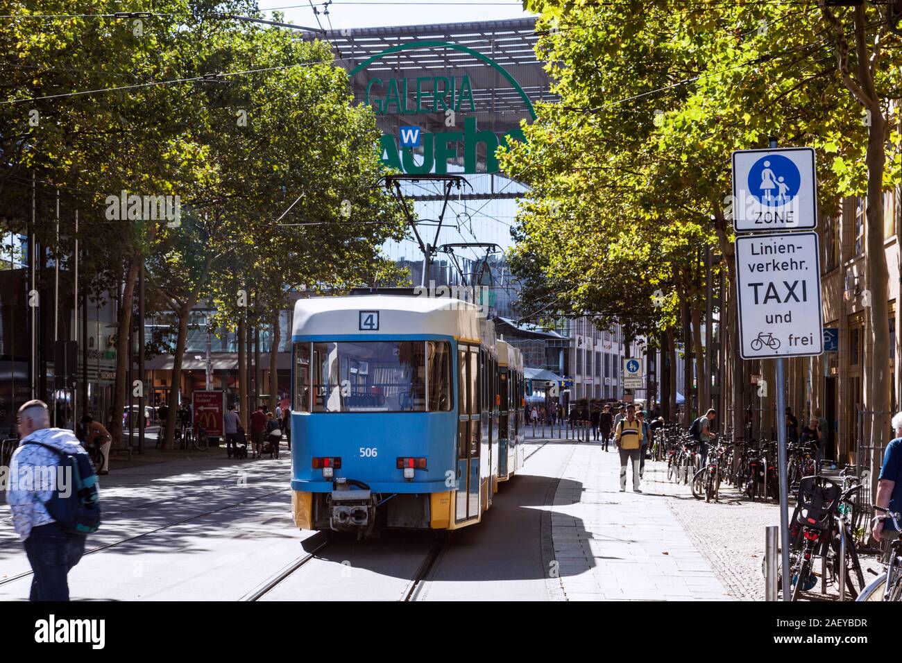 Chemnitz city center Stock Photo - Alamy