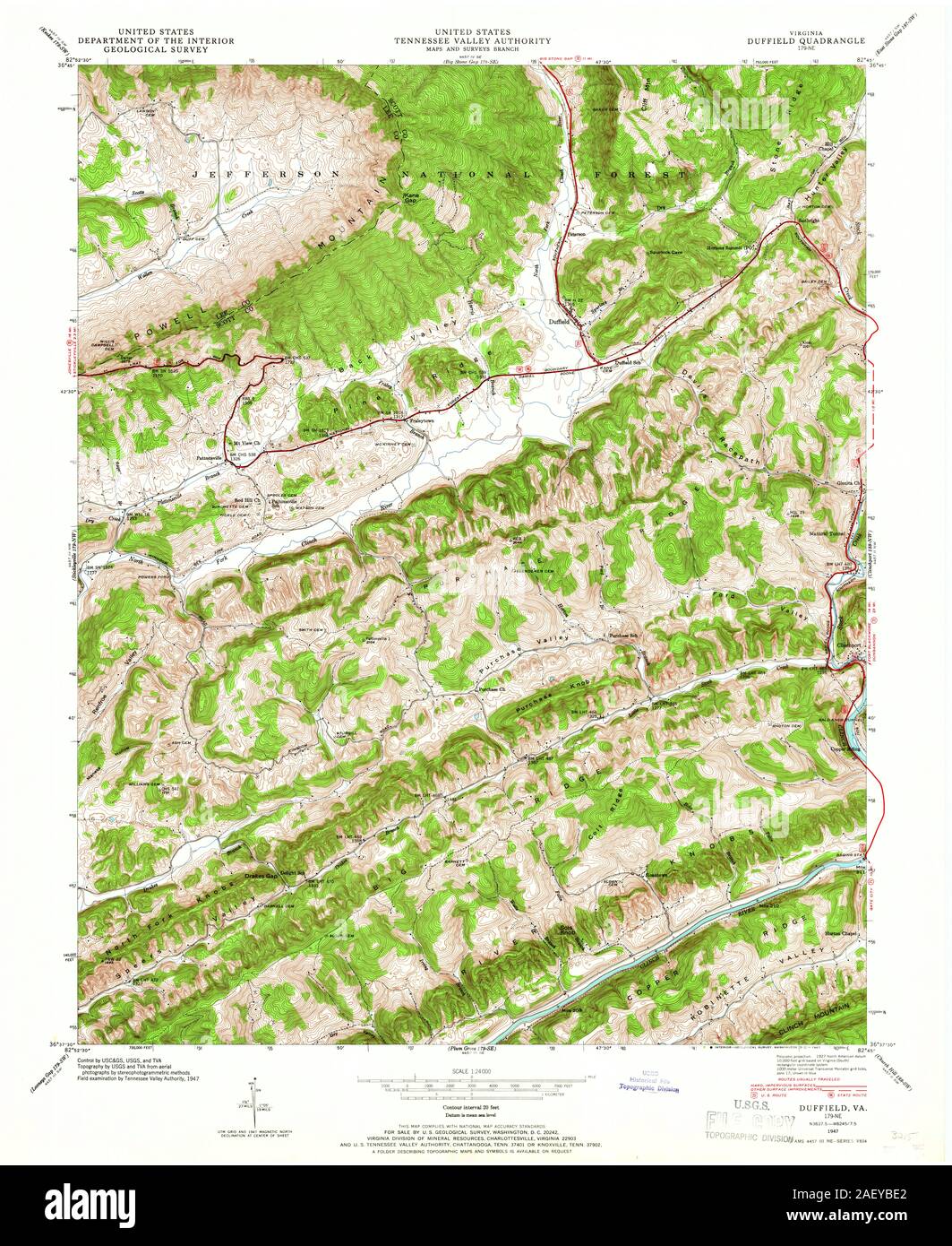 Map of duffield hi-res stock photography and images - Alamy