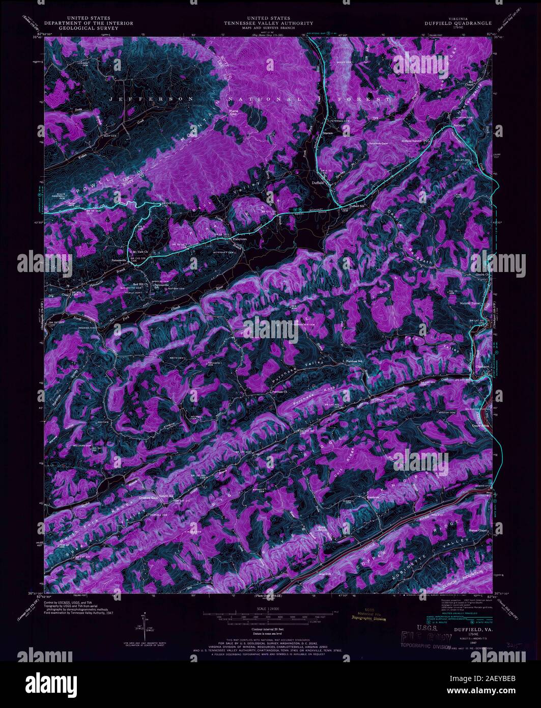 Map of duffield hi-res stock photography and images - Alamy