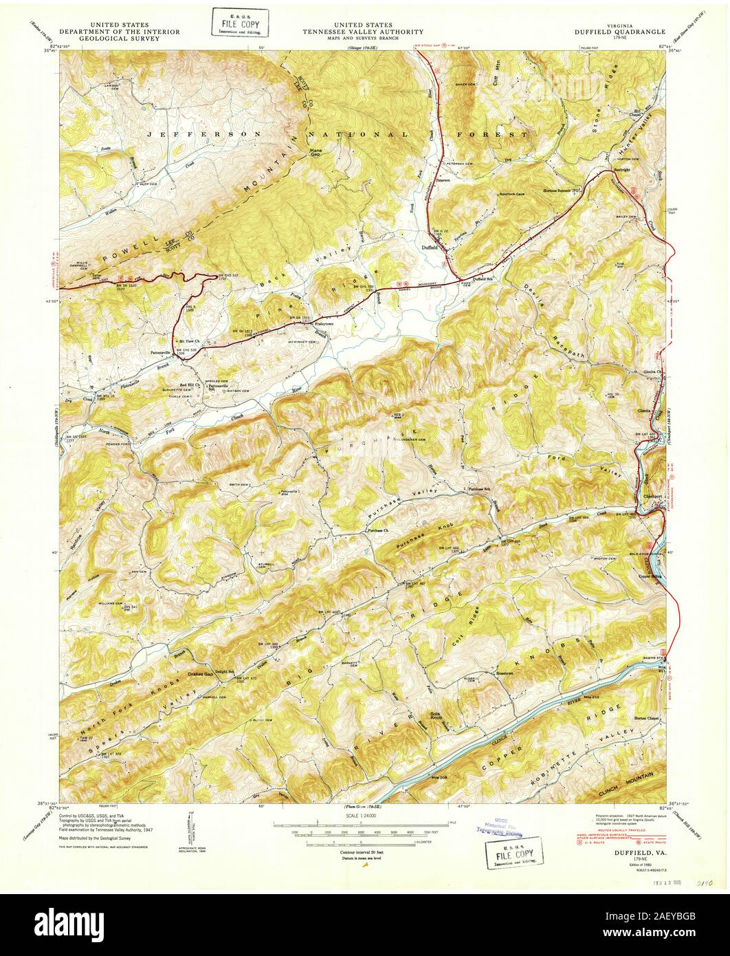 Map of duffield hi-res stock photography and images - Alamy