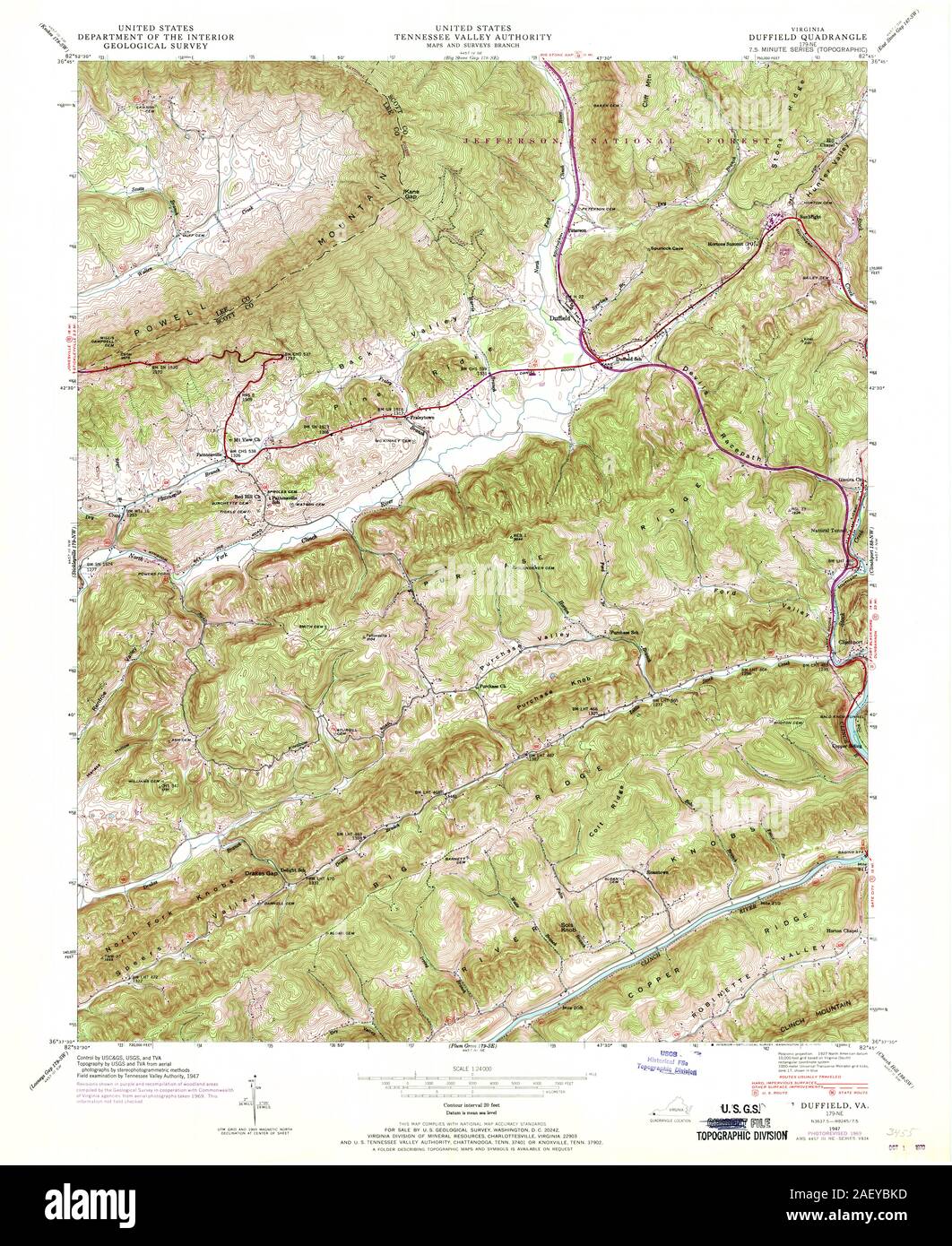 Map of duffield hi-res stock photography and images - Alamy