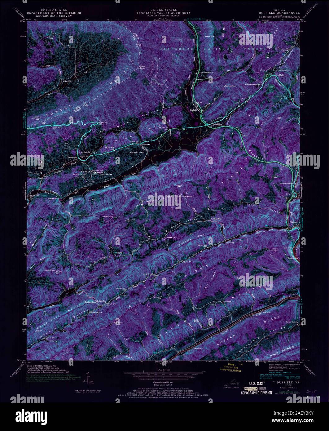 Map of duffield hi-res stock photography and images - Alamy