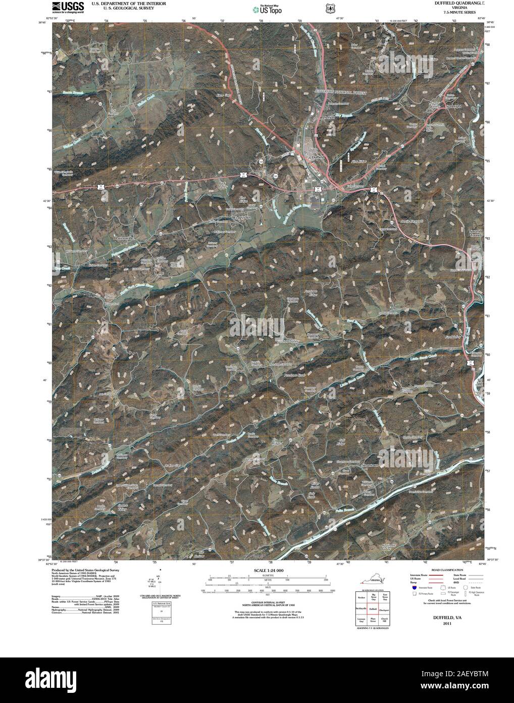 Map of duffield hi-res stock photography and images - Alamy