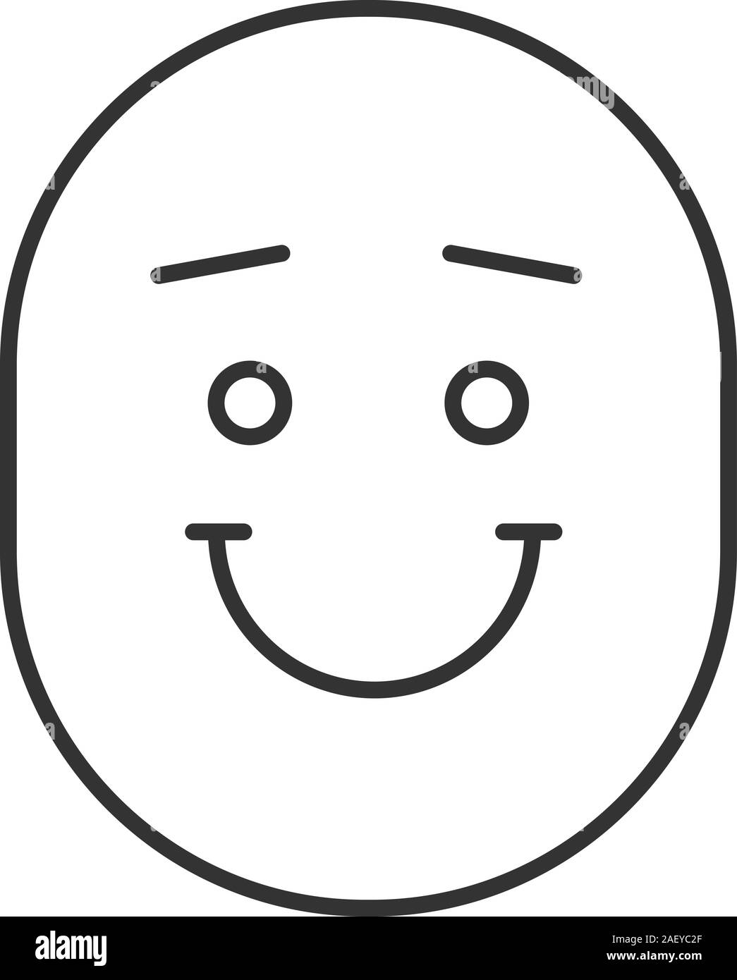 linear icon. Thin line illustration. Contour symbol. Vector isolated ...