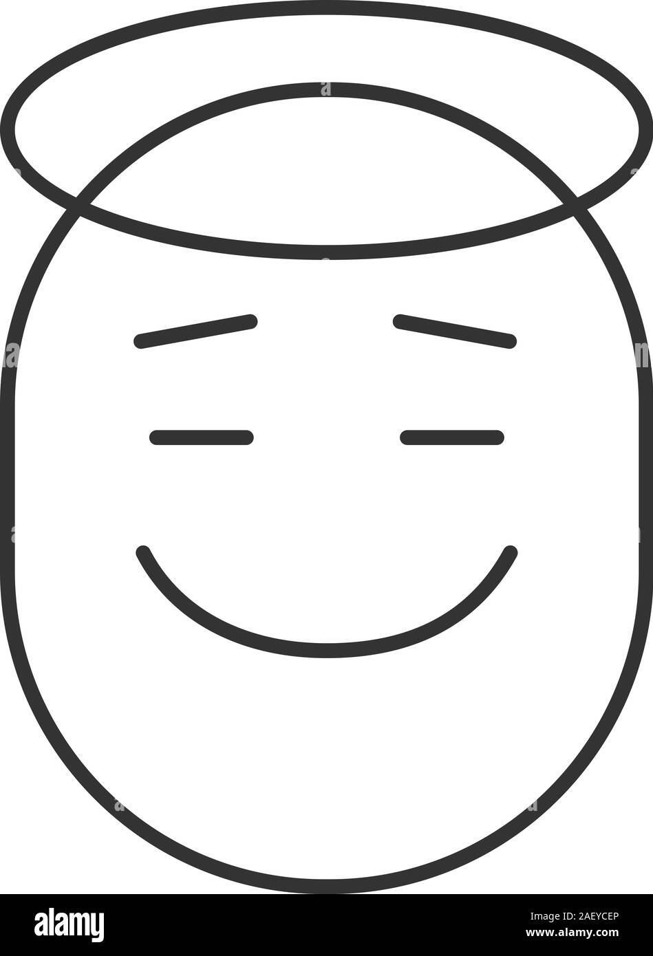 linear icon. Thin line illustration. Contour symbol. Vector isolated ...