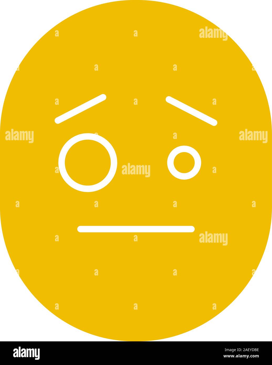 glyph icon. Silhouette symbol. Negative space. Vector isolated ...