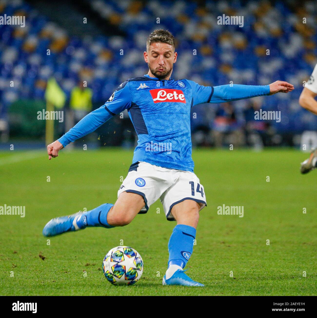 During the Champions League Football match SSC Napoli vs FC Genk on ...
