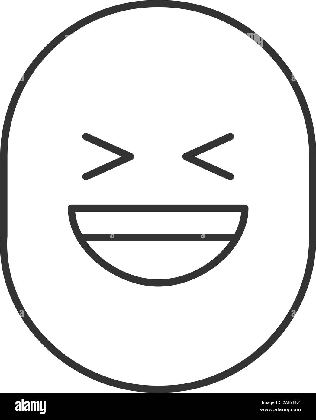 linear icon. Thin line illustration. Contour symbol. Vector isolated ...