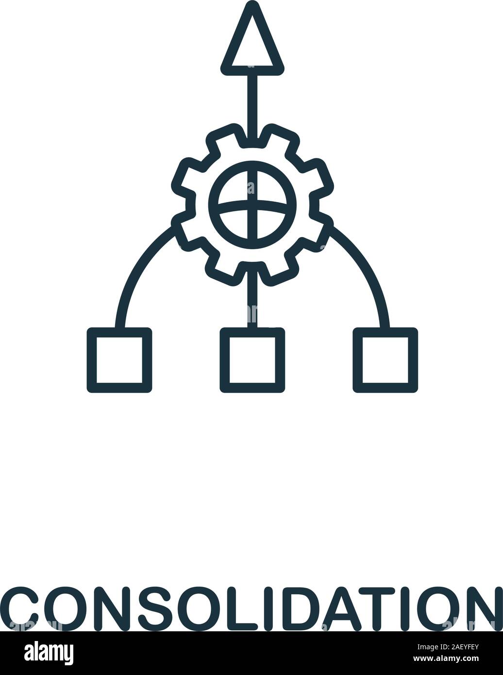 Merger Illustration High Resolution Stock Photography and Images - Alamy