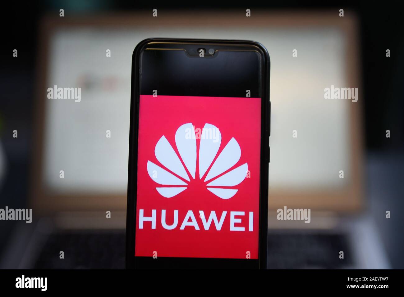 Photo illustration huawei logo hi-res stock photography and images - Alamy