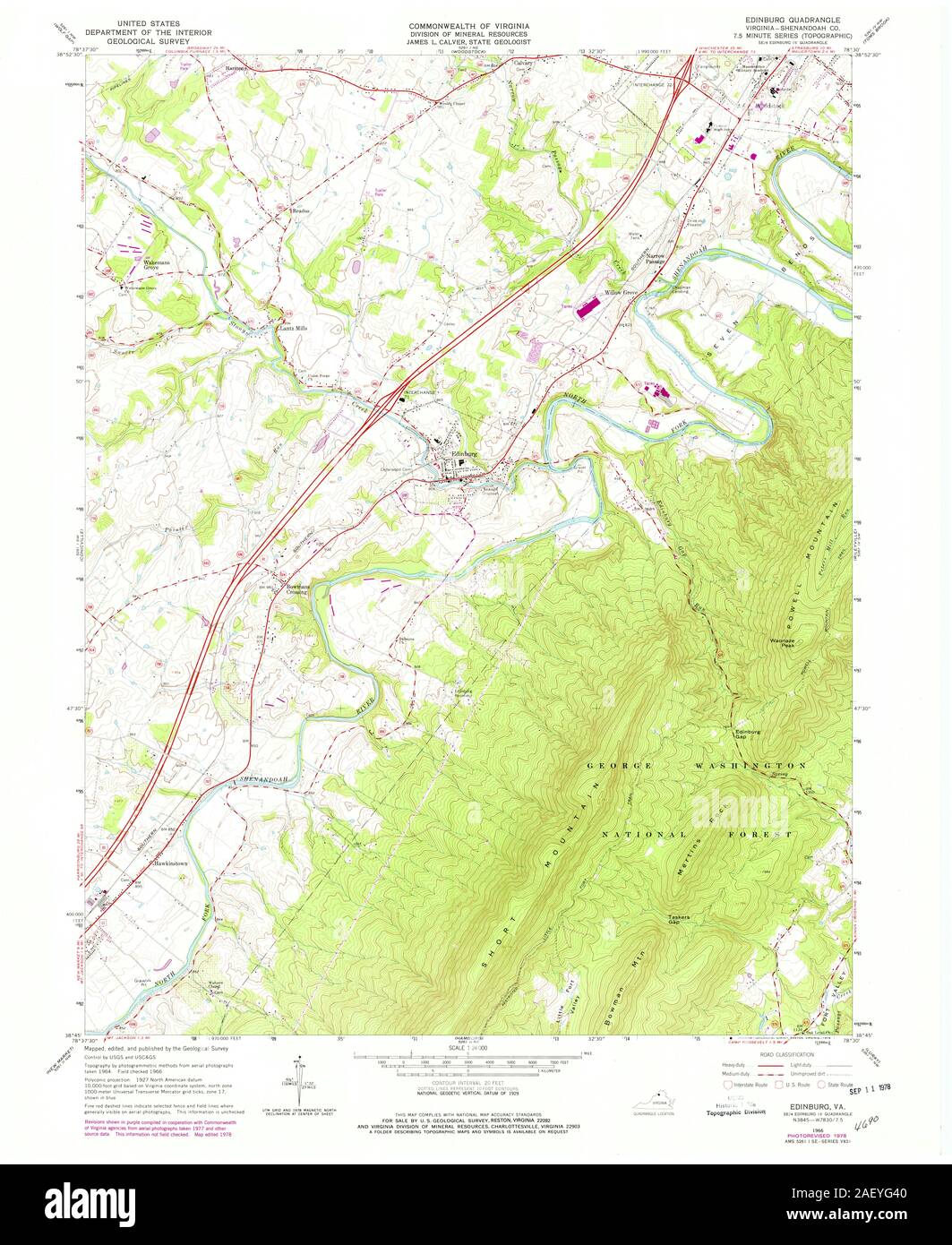 Edinburg map Cut Out Stock Images & Pictures - Alamy
