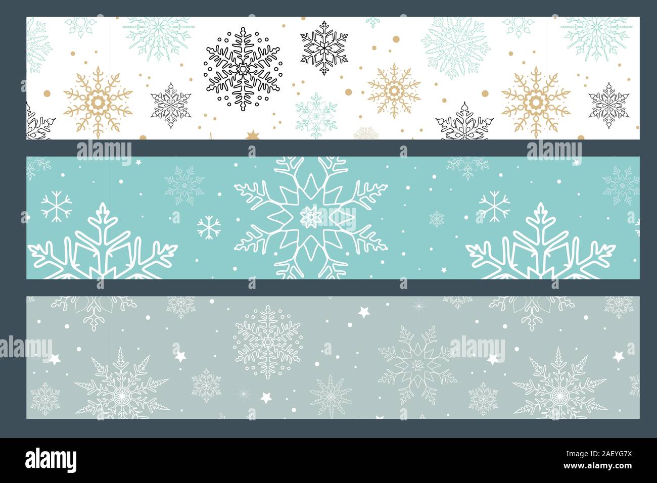 Set three beautiful banners hi-res stock photography and images - Alamy