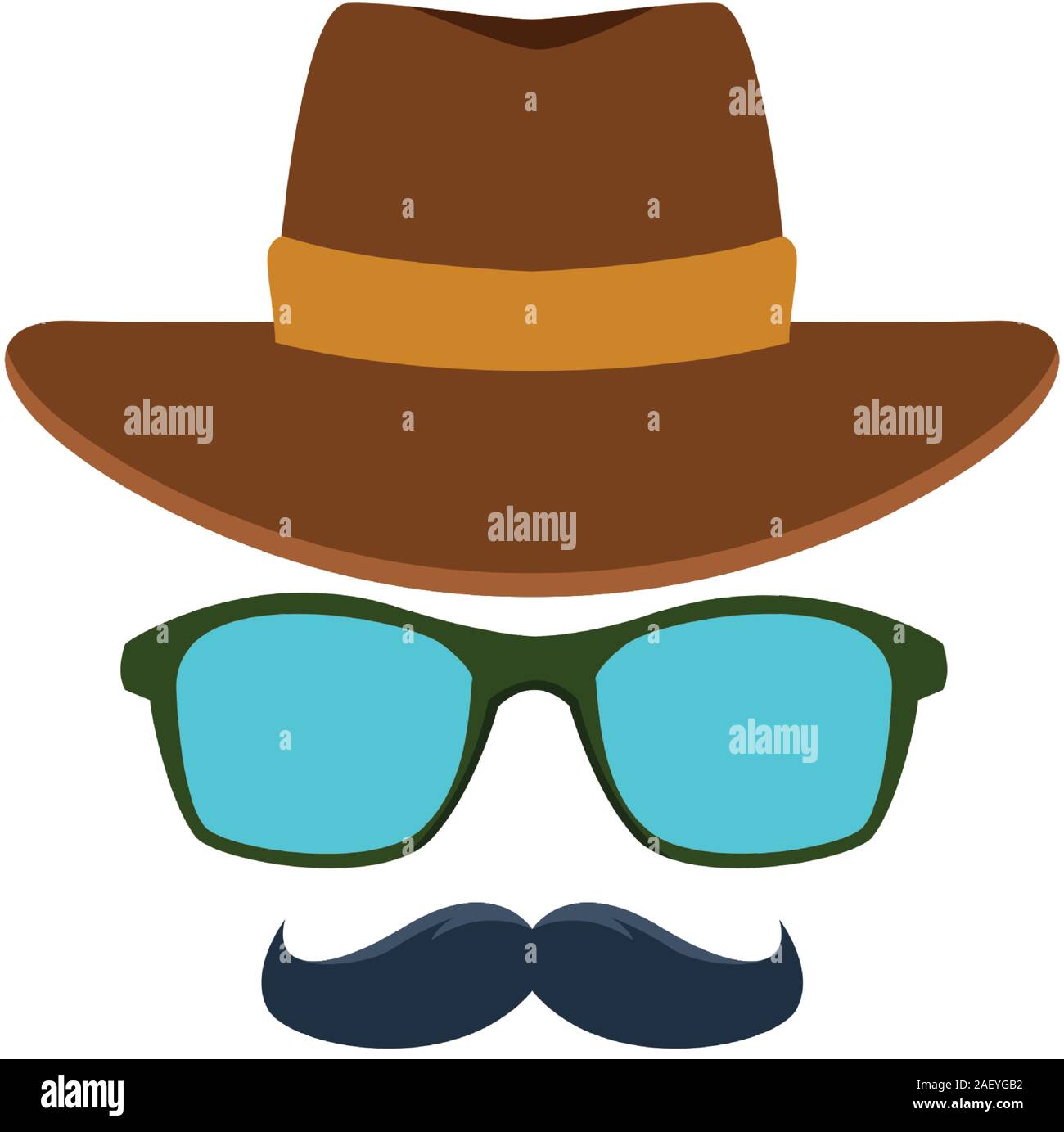 Fake hat Stock Vector Images - Alamy