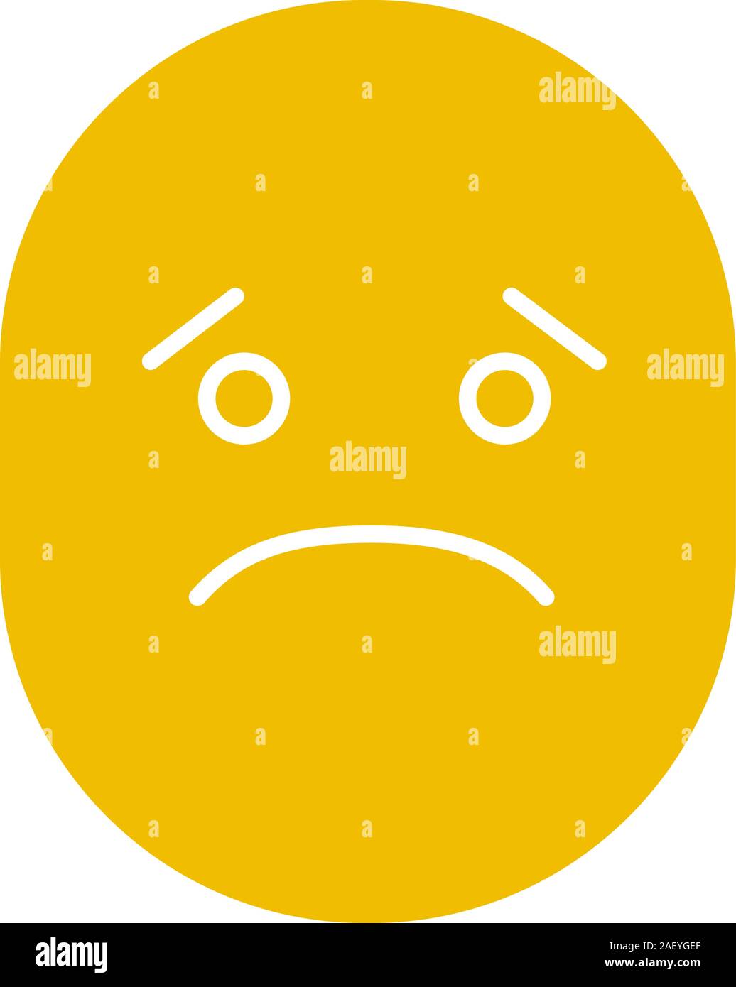 glyph icon. Silhouette symbol. Negative space. Vector isolated ...