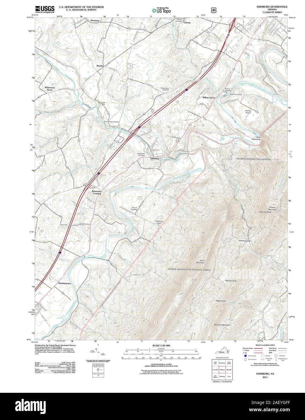 Edinburg map Cut Out Stock Images & Pictures - Alamy