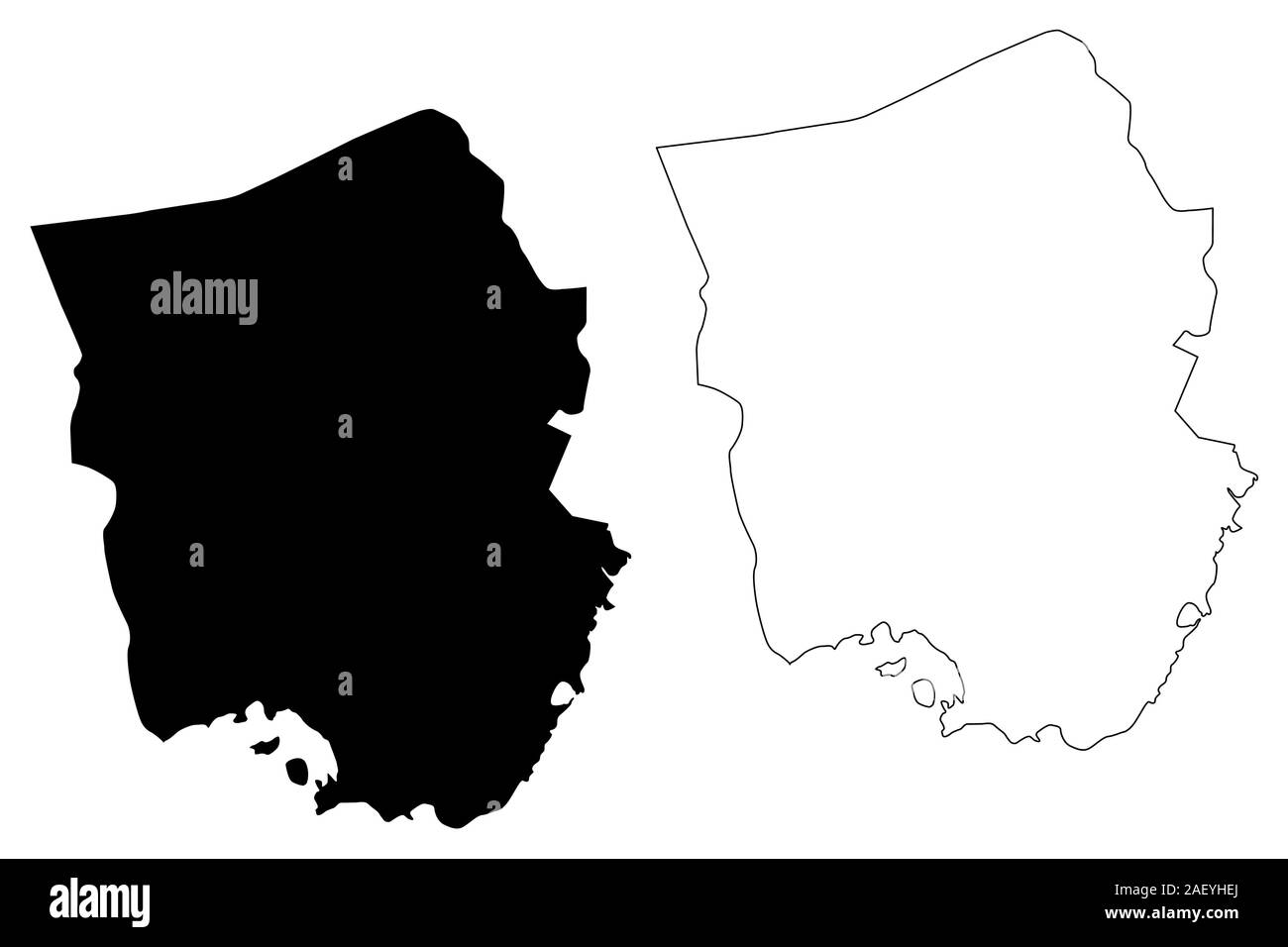 Saint Catherine Parish (Parishes of Jamaica, Middlesex County) map ...