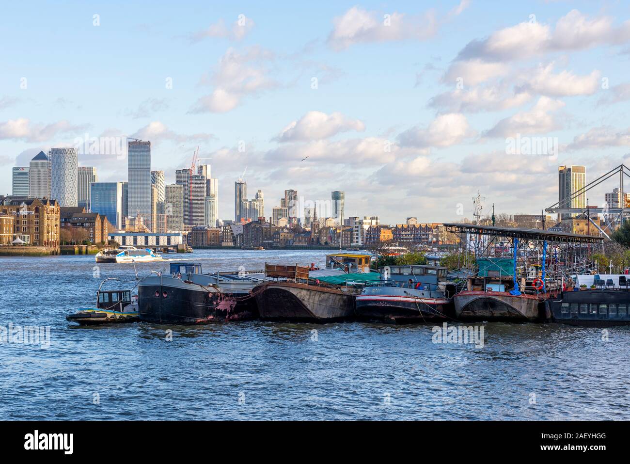 Barges Historic Iconic Moored High Resolution Stock Photography and ...