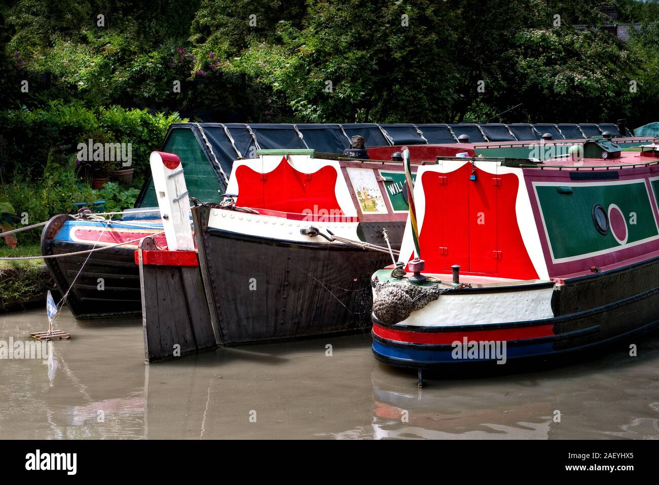 Narrowboat narrowboats butty canals hi-res stock photography and images - Alamy