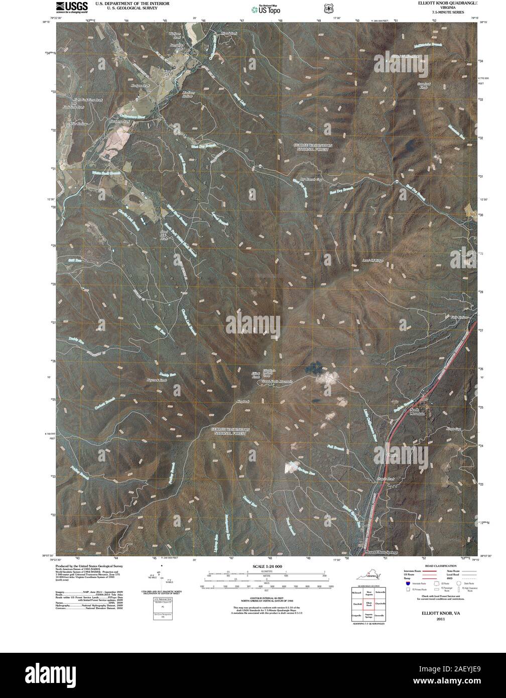 Elliott knob hi-res stock photography and images - Alamy