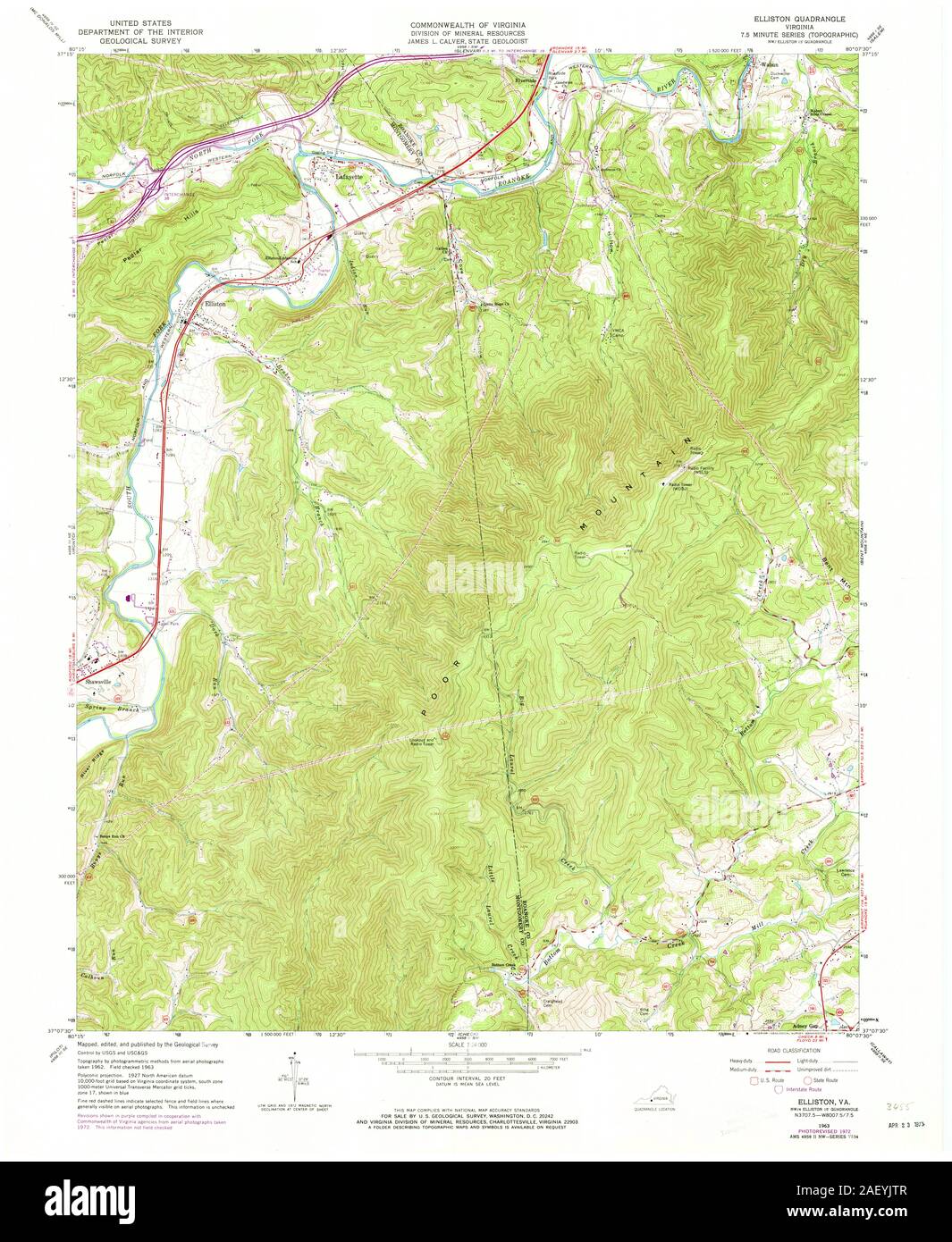 Elliston map hi-res stock photography and images - Alamy