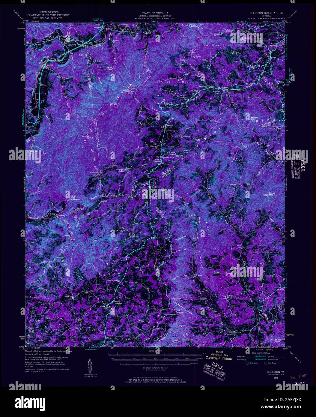 Elliston map hi-res stock photography and images - Alamy