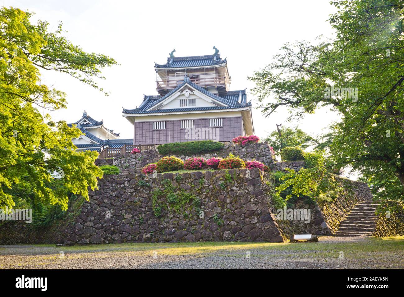 Echizen ono castle in Fukui prefecture, Japan Stock Photo - Alamy