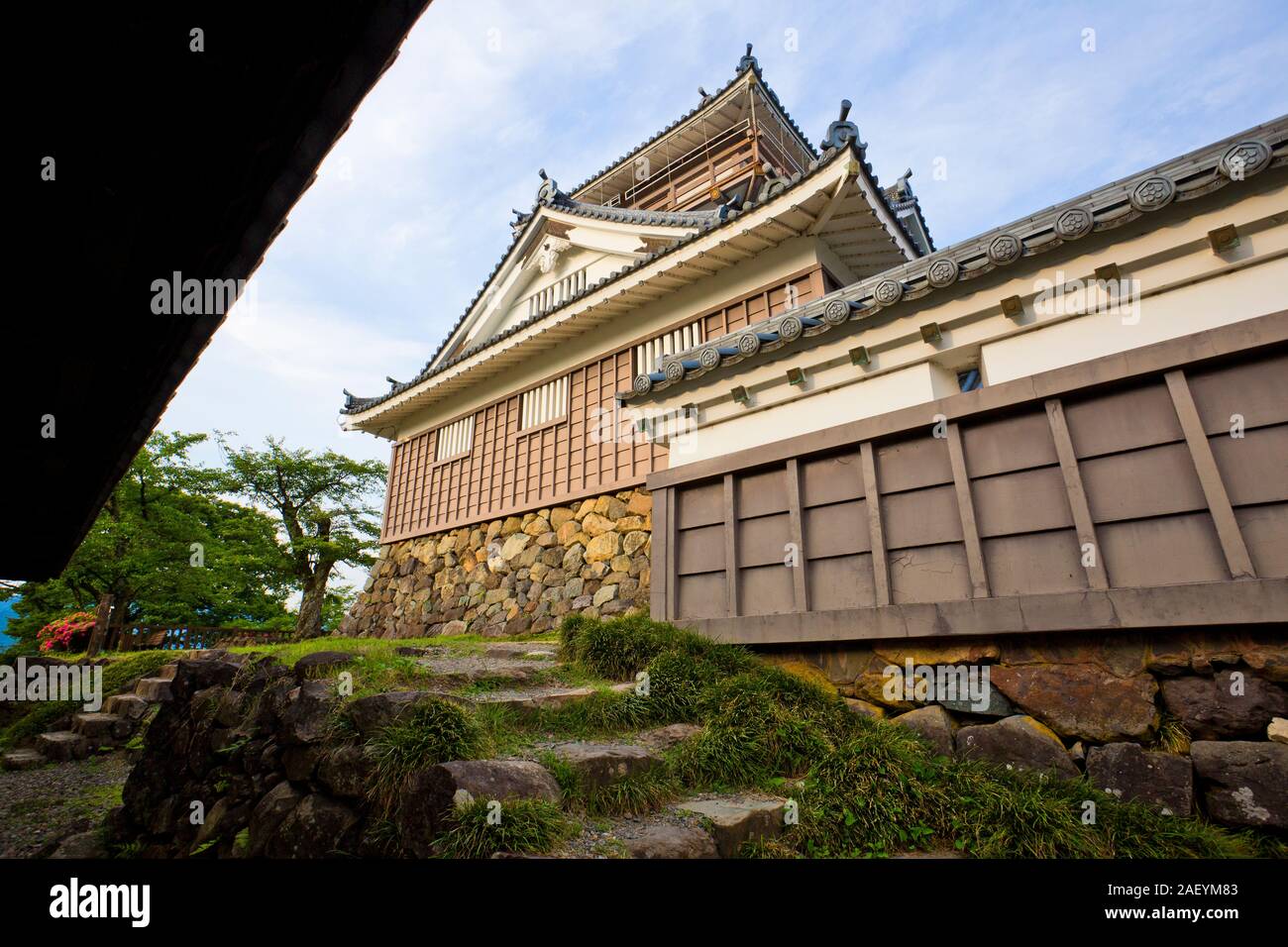 Echizen ono castle in Fukui prefecture, Japan Stock Photo - Alamy