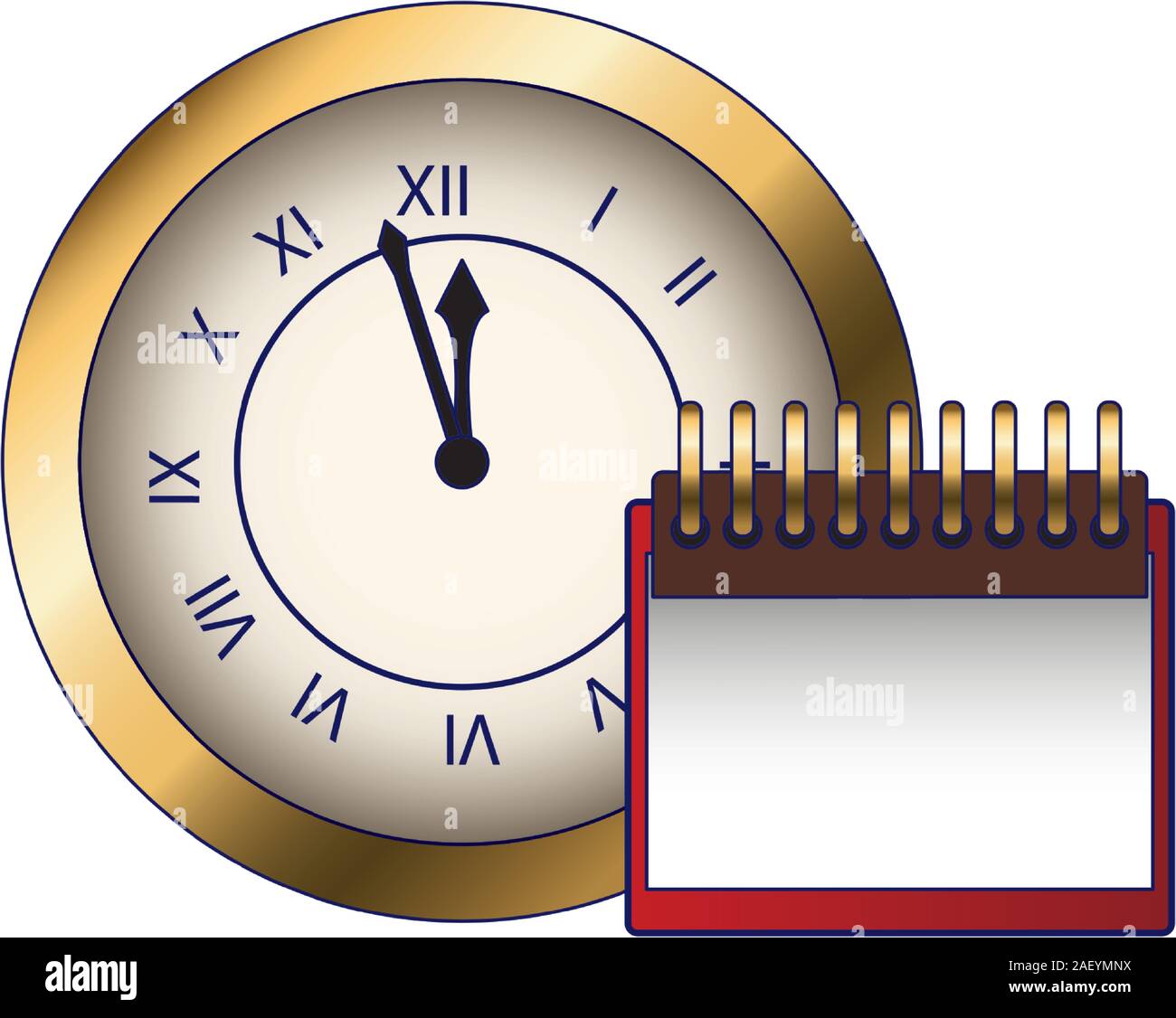 Blank face clock Stock Vector Images - Alamy
