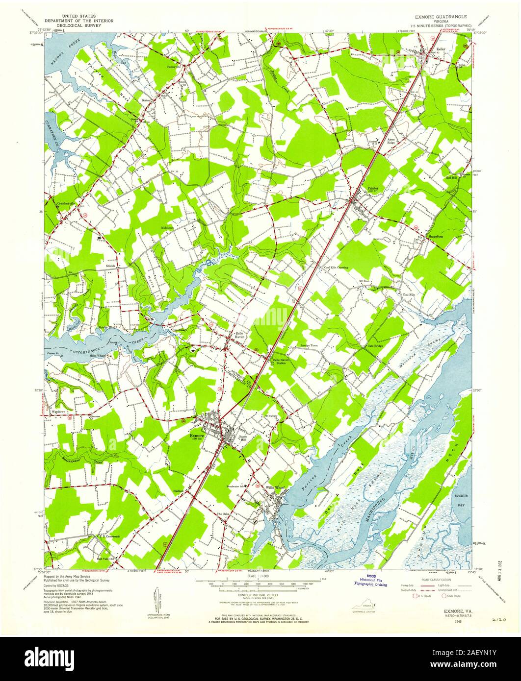 Map of exmore hi-res stock photography and images - Alamy