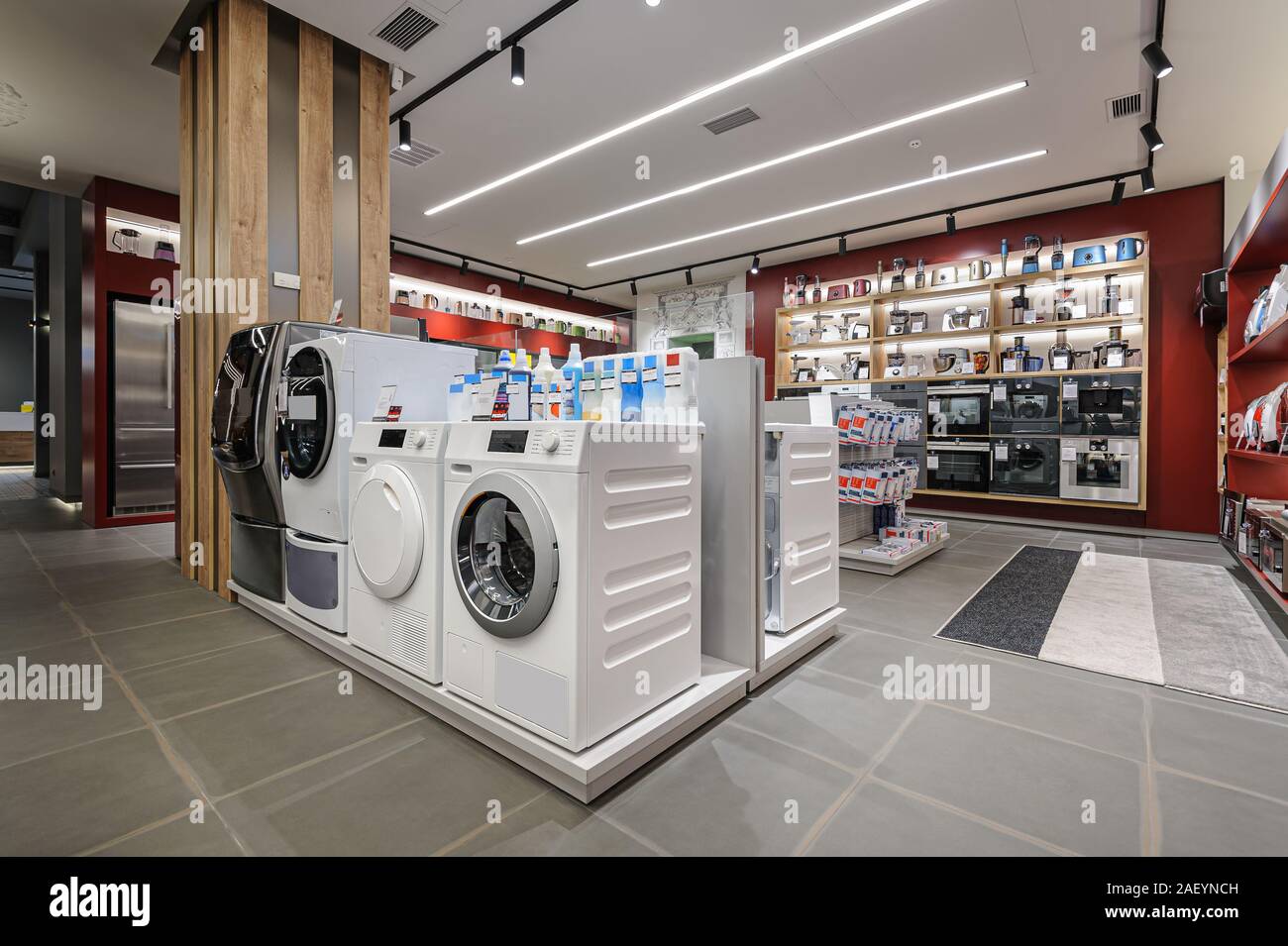 Premium home appliance store interior Stock Photo - Alamy