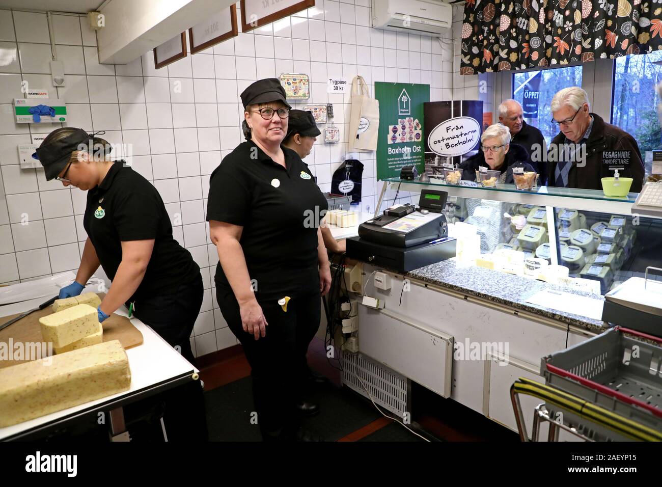 BOXHOLM 20191205Photo reportage that the last cheese in Boxholm will ...