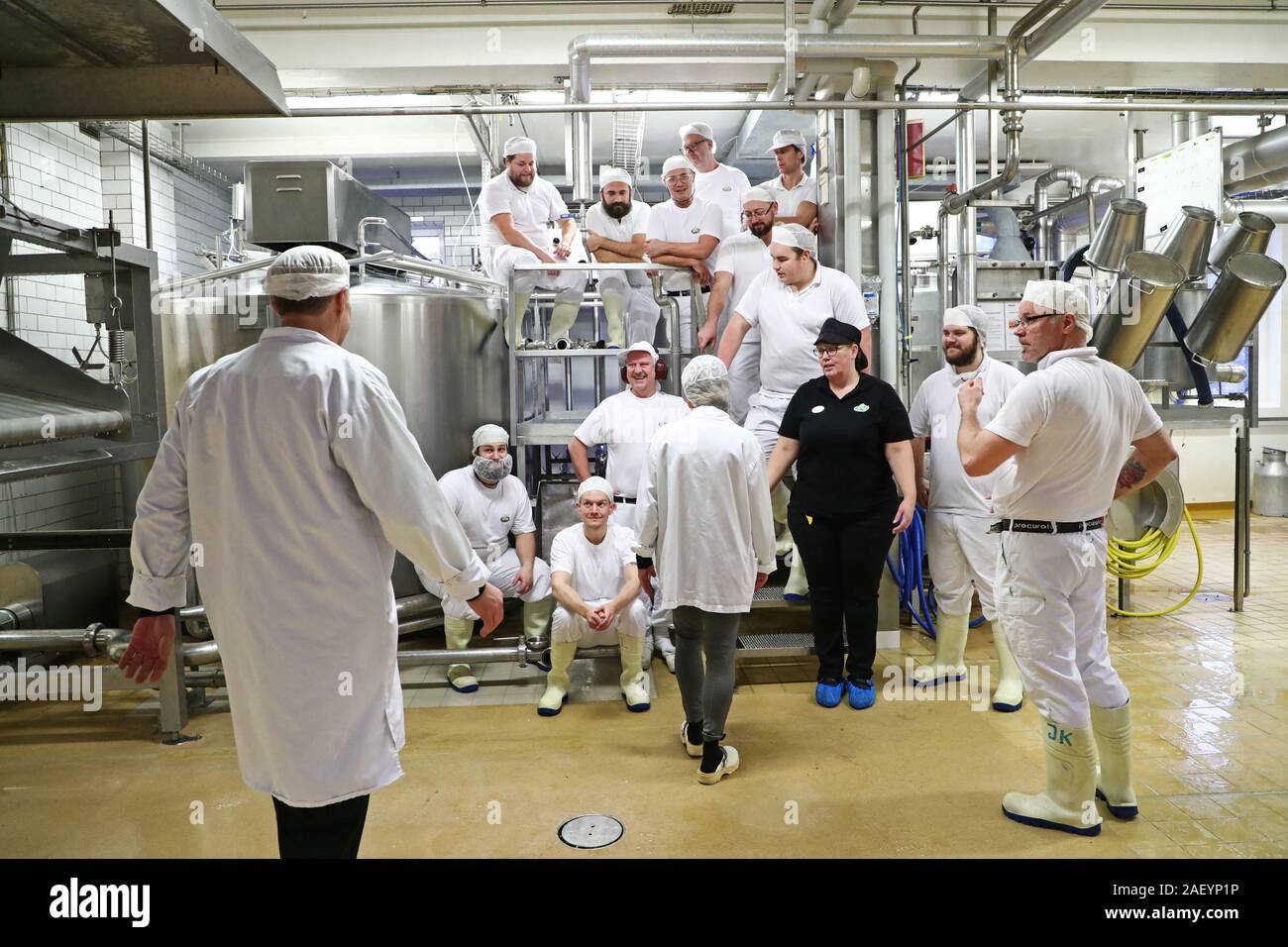 BOXHOLM 20191205Photo reportage that the last cheese in Boxholm will ...