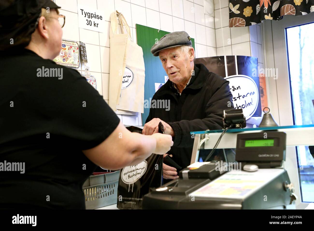 BOXHOLM 20191205Photo reportage that the last cheese in Boxholm will ...