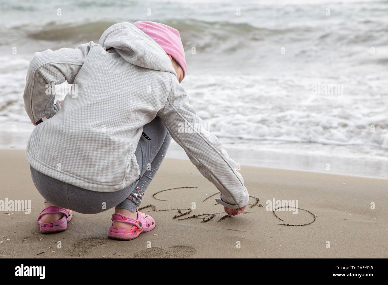 Family Writing Sand High Resolution Stock Photography and Images - Alamy