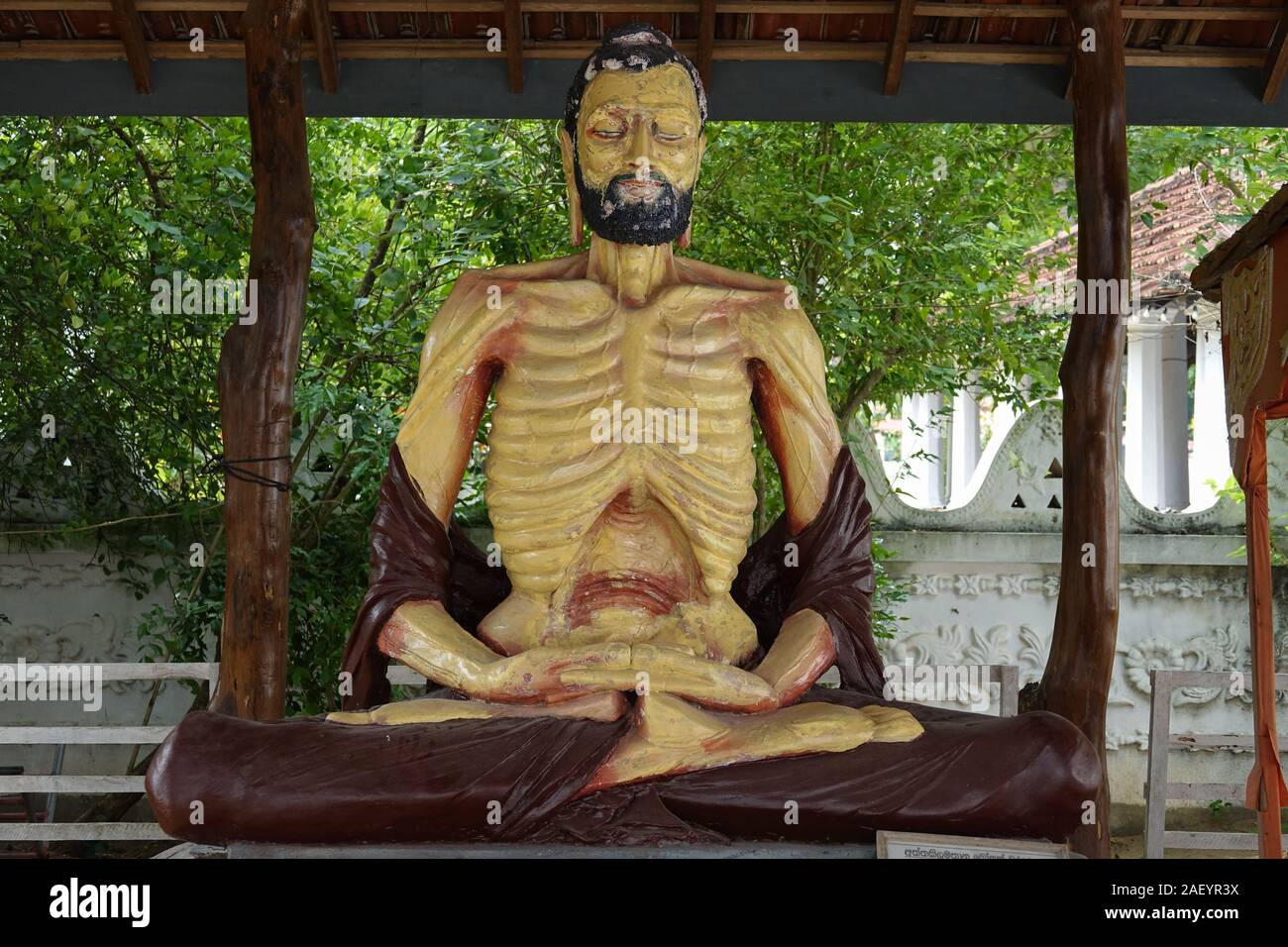 Wadduwa, Sri Lanka - May 05, 2018: Mahigarjanaramaya Buddhist Temple ...