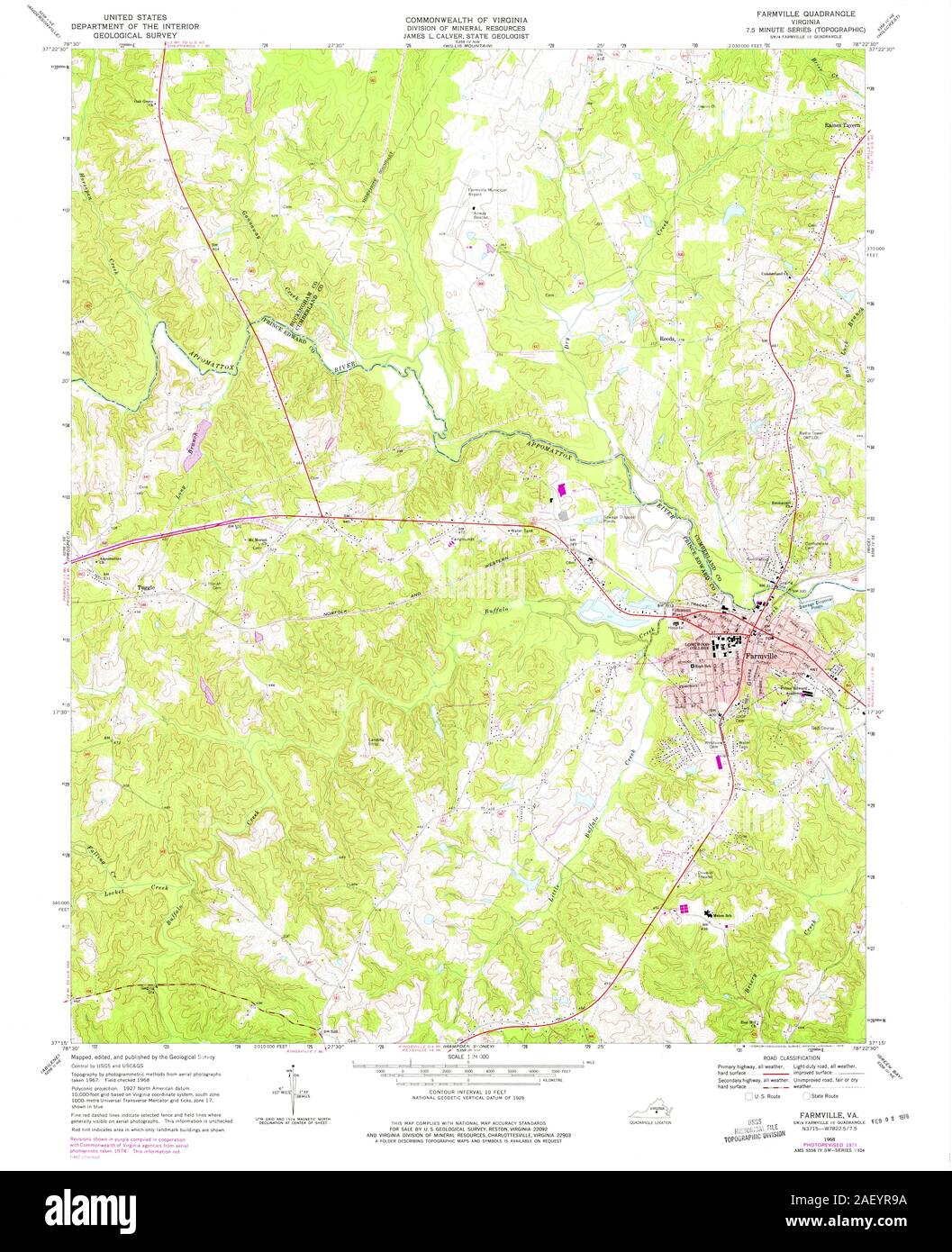 Farmville map hi-res stock photography and images - Alamy