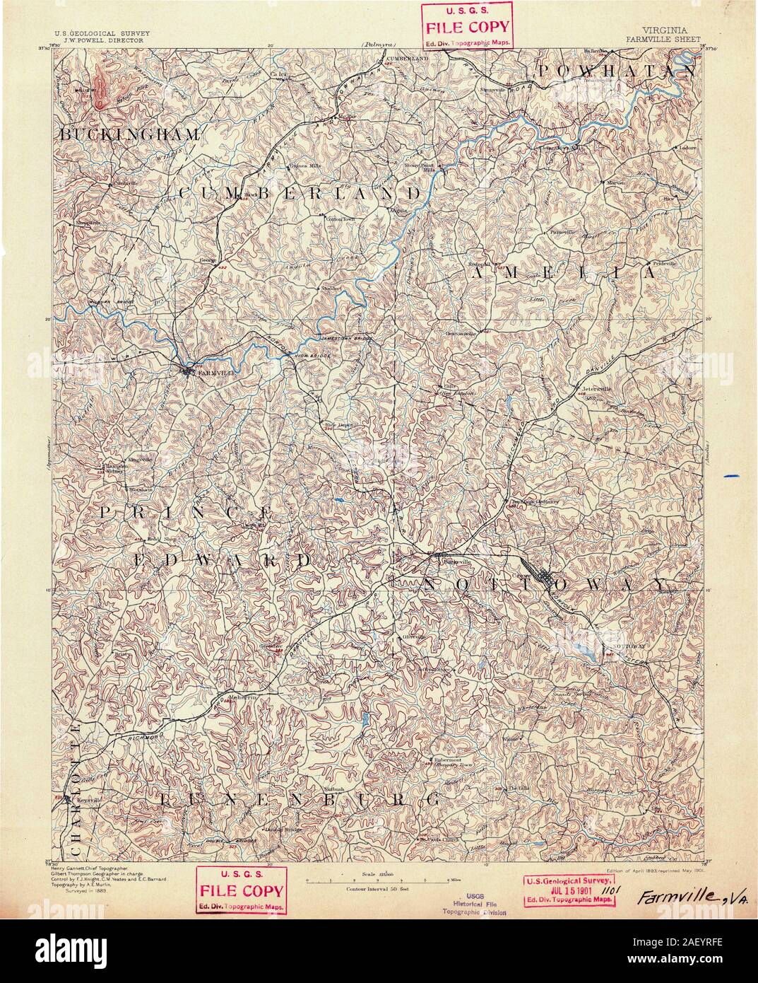 Farmville map hi-res stock photography and images - Alamy
