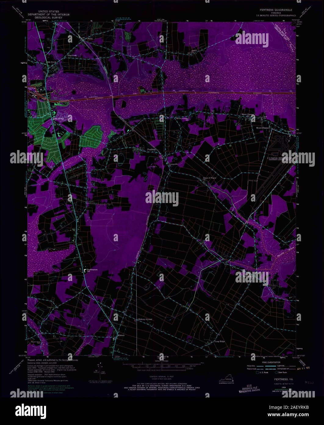 Fentress map hi-res stock photography and images - Alamy