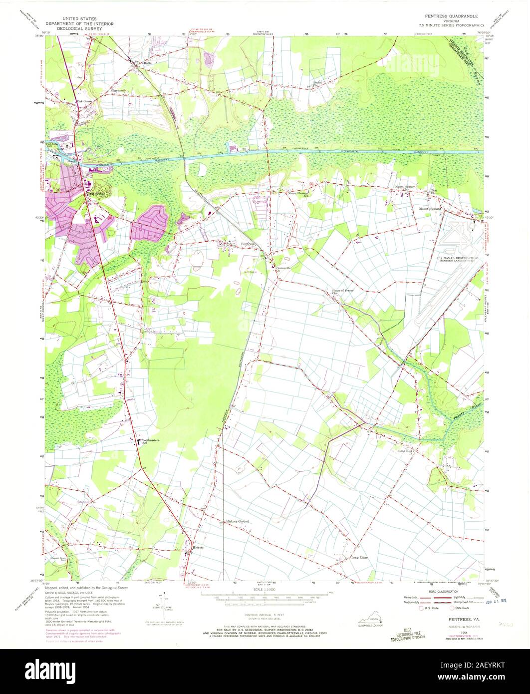 Fentress map hi-res stock photography and images - Alamy