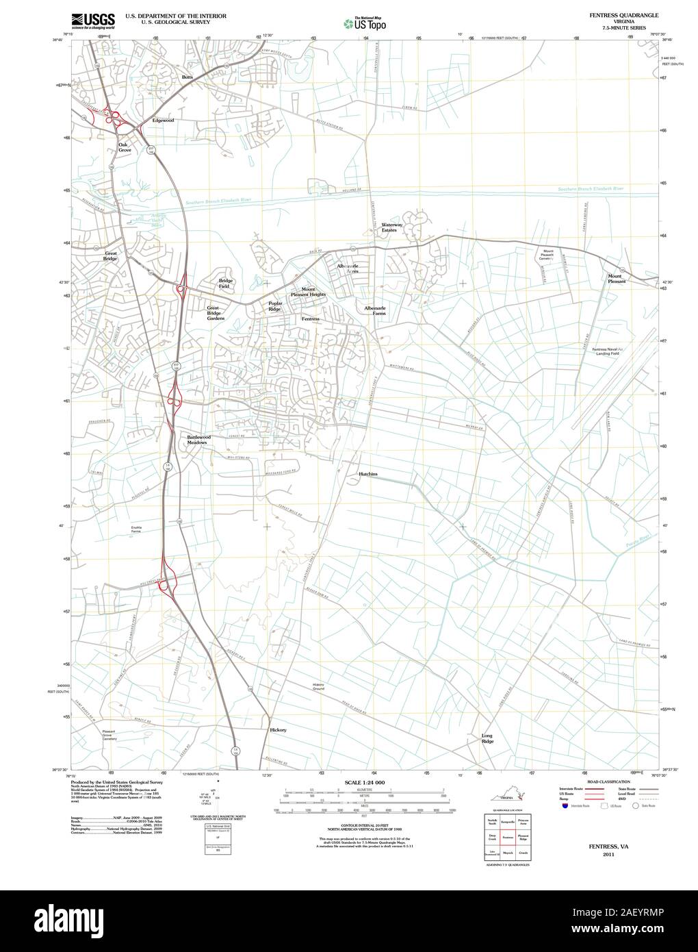 Fentress map hi-res stock photography and images - Alamy