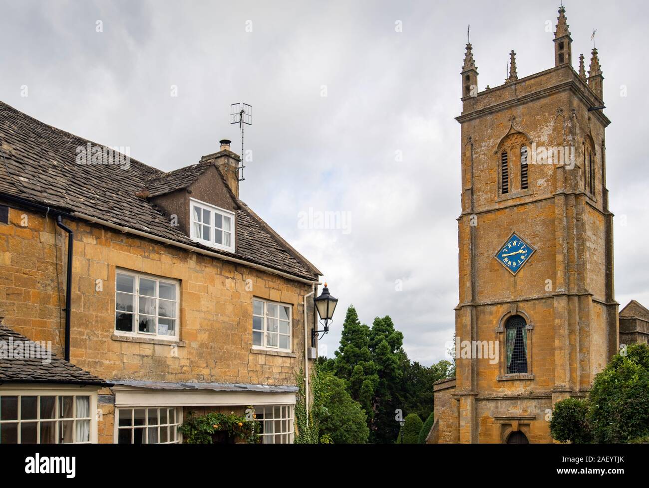Church of St Peter and St Paul in Blockley, Gloucestershire, England ...