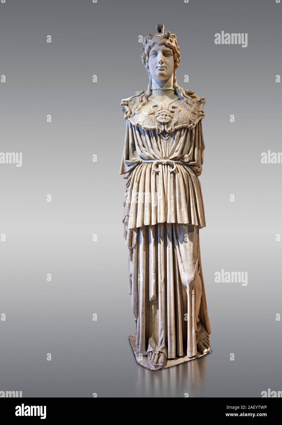 A Roman statue of the Parthenon Athena, a Roman copy of the great ... A Roman statue of the Parthenon Athena, a Roman copy of the great ...