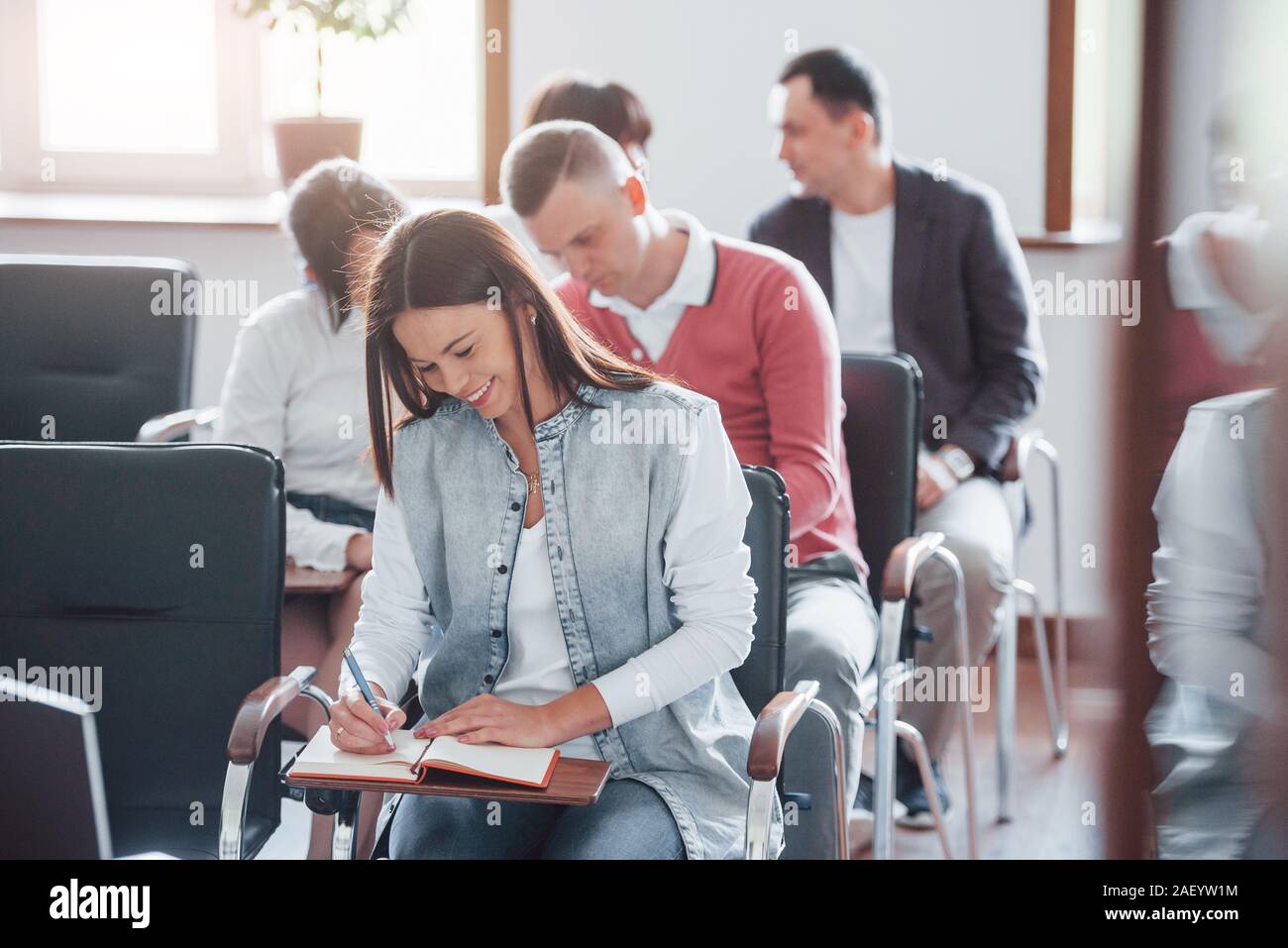 Group teaching adults hi-res stock photography and images - Alamy