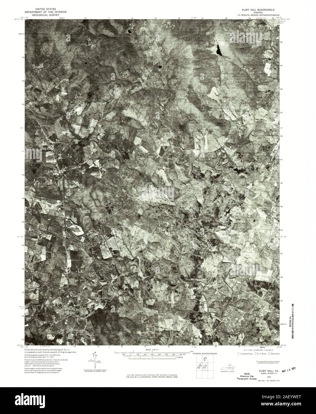 Flint map Cut Out Stock Images & Pictures - Alamy