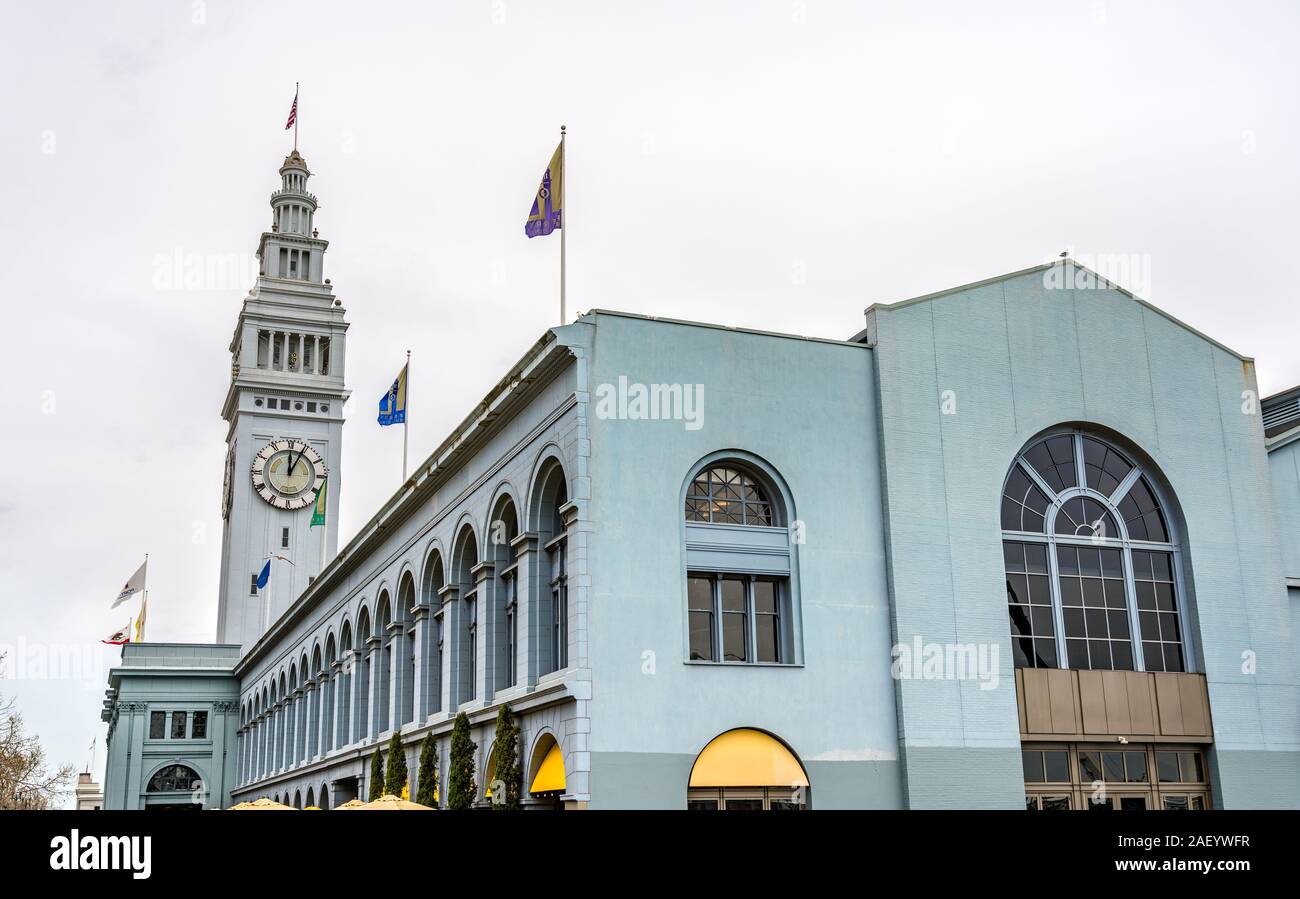 San Francisco Ferry Building in California Stock Photo - Alamy