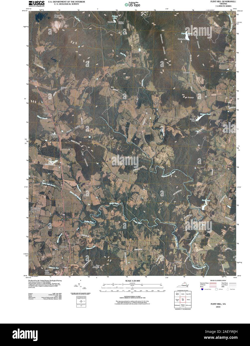 Map of flint Cut Out Stock Images & Pictures - Alamy
